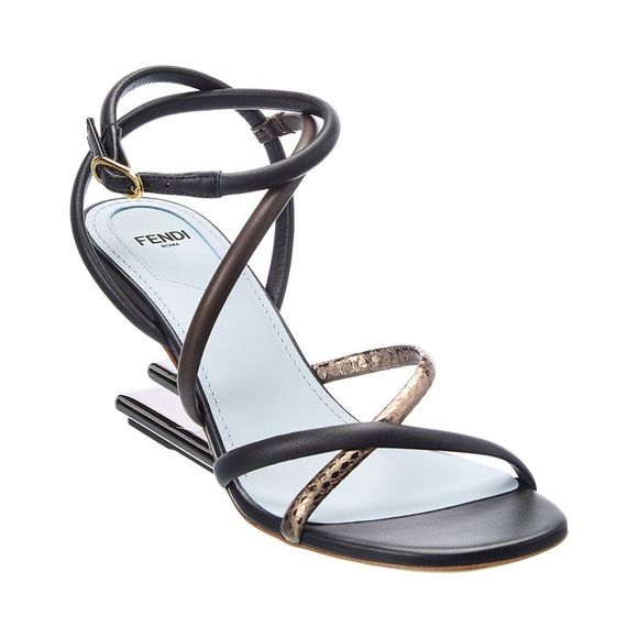 Fendi | Shoes | Fendi First Leather Sandal Black | Poshmark